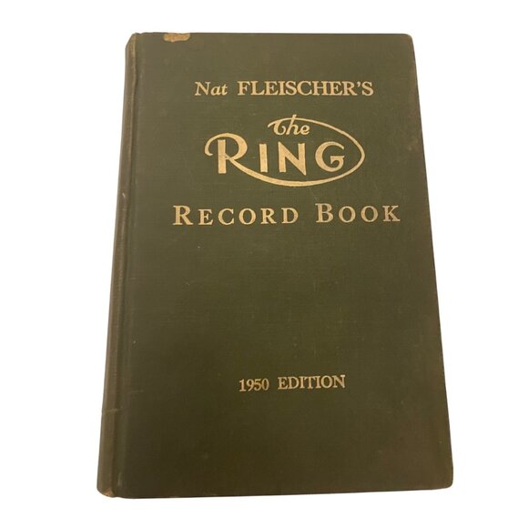 The Ring | Accents | Nat Fleischers The Ring Record Book 95 Ed Hc ...